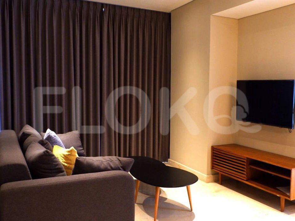 fkuc0f Lantai Tinggi | Apartemen 2BR Berperabot Lengkap, Kuningan