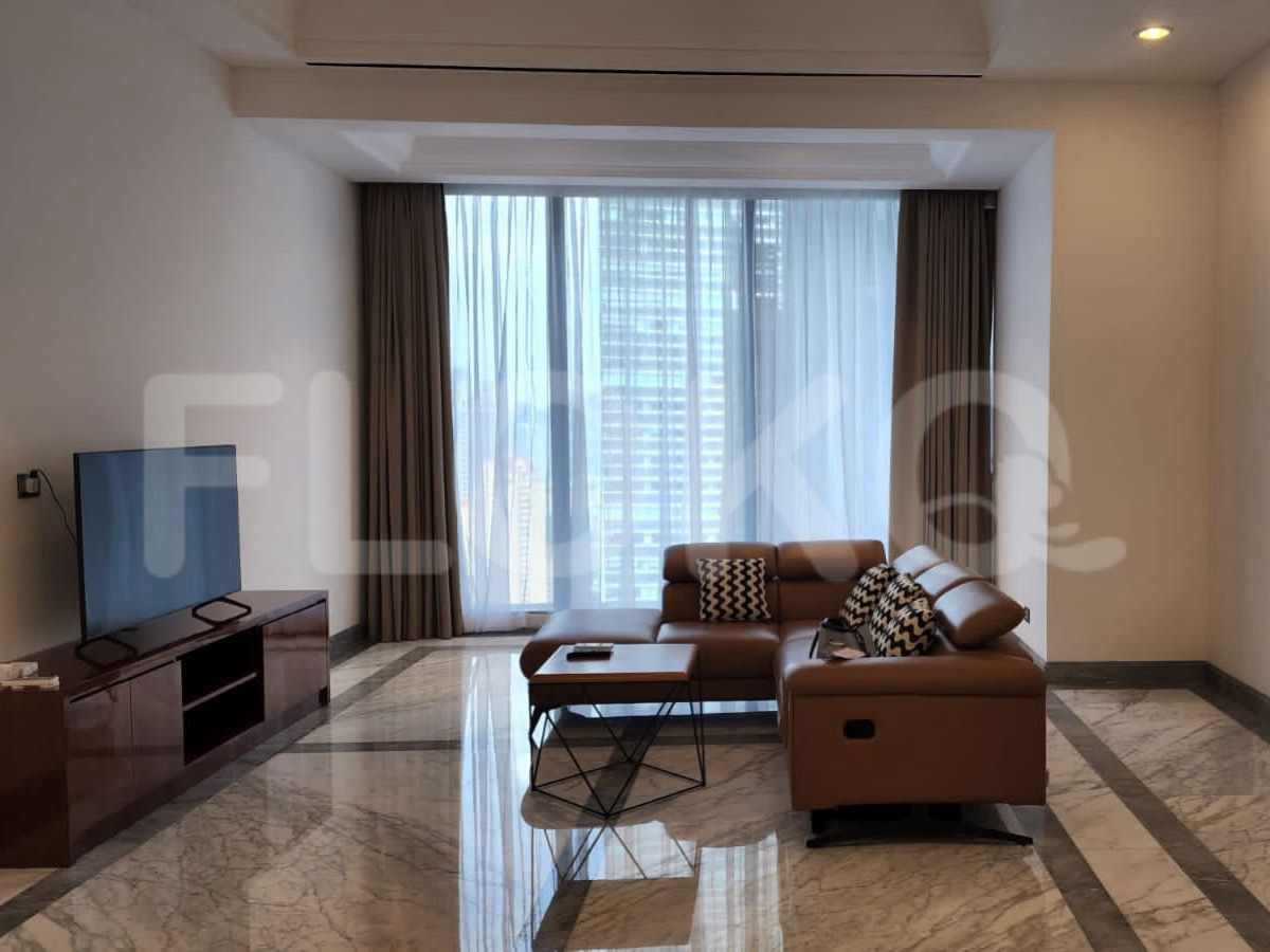 fsc8e7 Lantai Tinggi | Apartemen 3BR Mewah untuk Disewa, SCBD
